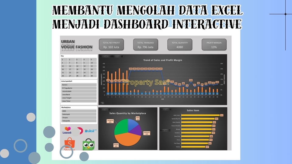 Jasa Entri Data Ubah Jadi Table Grafik Dengan Slicer | Data Visualisasi ...
