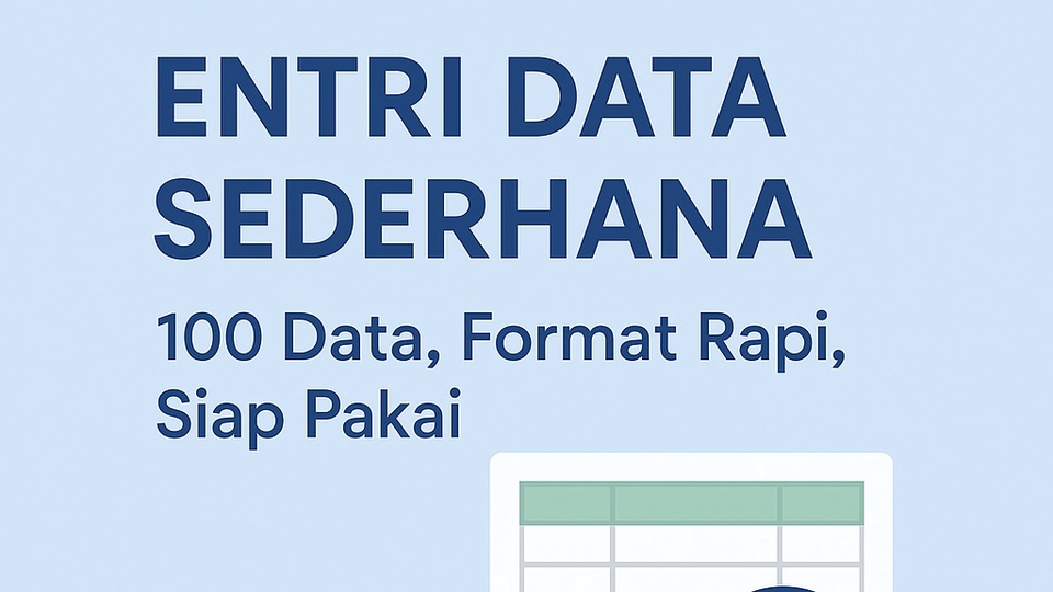 Jasa Entri Data Akurat & Cepat – Rapi, Tepat Waktu, dan Terpercaya