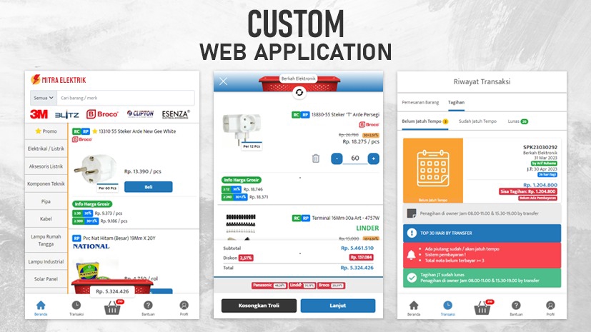 Custom Web Application