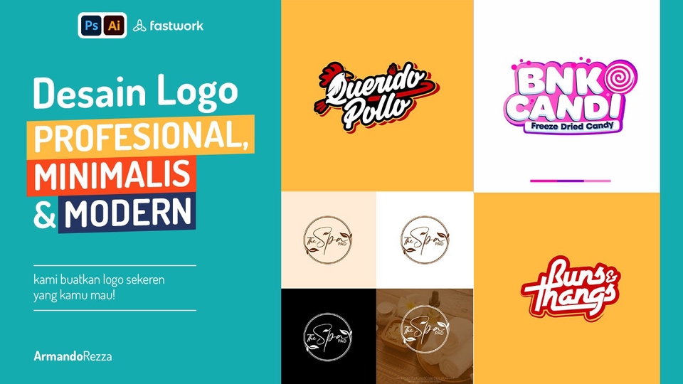 [murah] NGEDESAIN LOGO, REVISI SAMPAI FIX