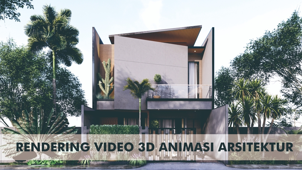 RENDER VIDEO 3D ANIMASI ARSITEKTUR (PROFESIONAL)