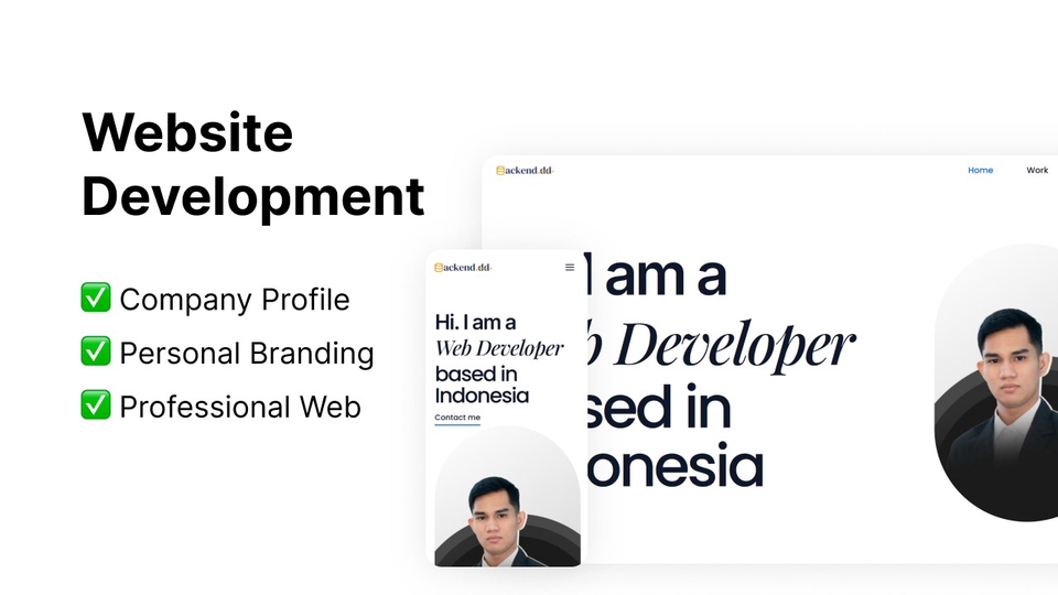 Website Company Profile | Personal Branding | Professional