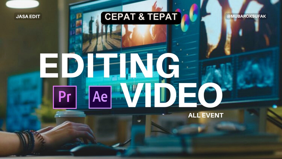 VIDEO EDITING All Event dengan gaya editing mengikuti Trend (CEPAT DAN ...