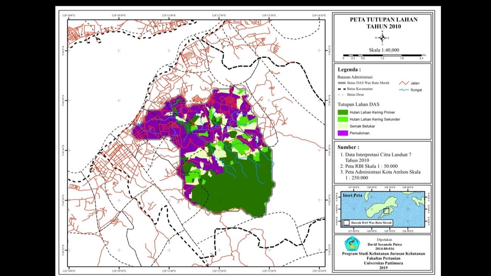 Jasa Pembuatan Peta ArcGIS/ArcMap Murah (Digitasi dan Analisis)