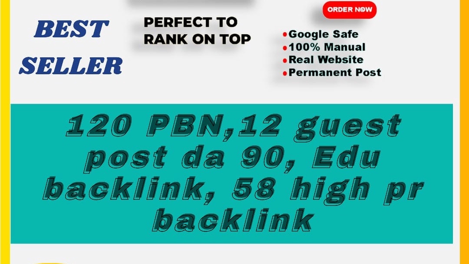 Paket 120 PBN, 11 Guestpost Da 98, 11 Edu Backlink dan 100 High PR Backlink