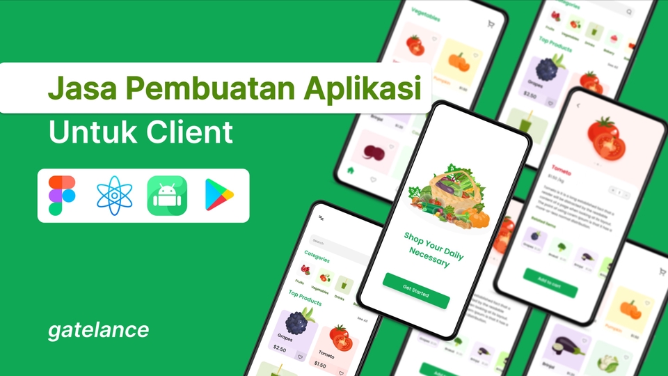 Jasa Pembuatan Aplikasi Dummy ui untuk client