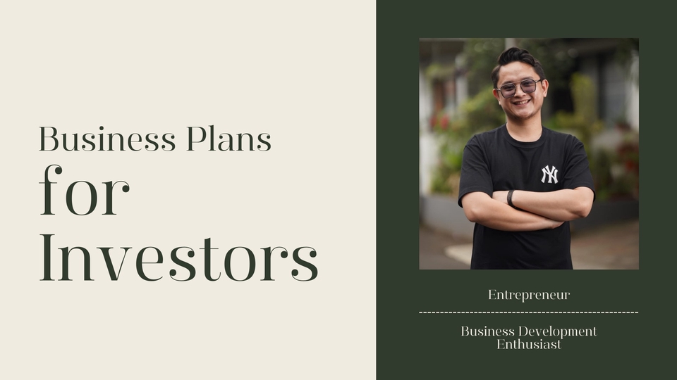 Proper Business Plan for Presentation, Research & Development