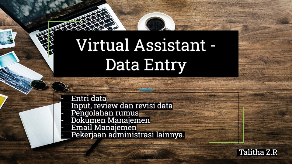 Experience Virtual Assistant & Data Entry