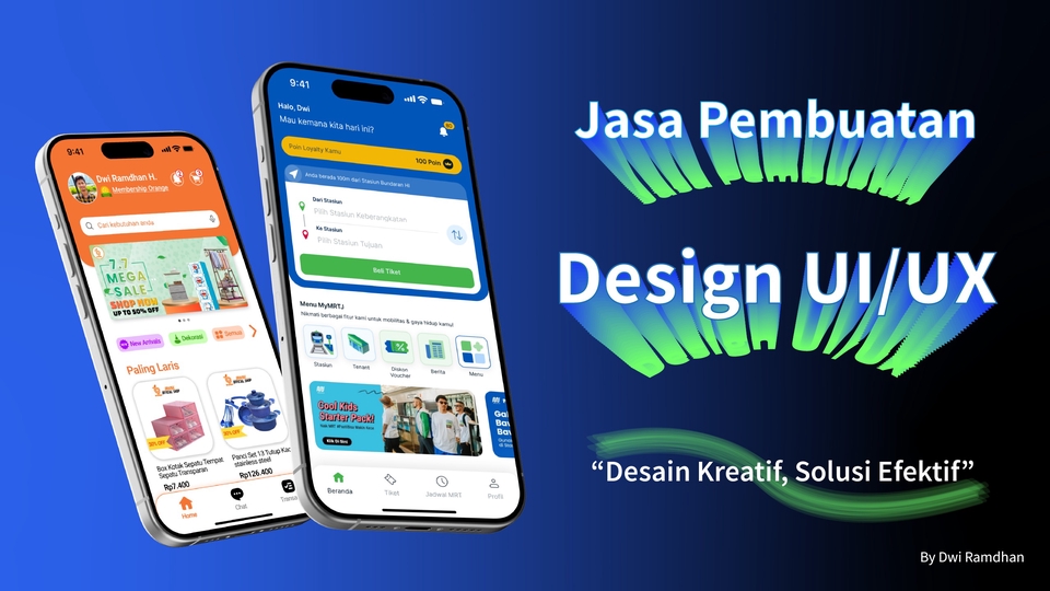 Desain UI/UX Khusus Mobile Apps (Android & IOS)