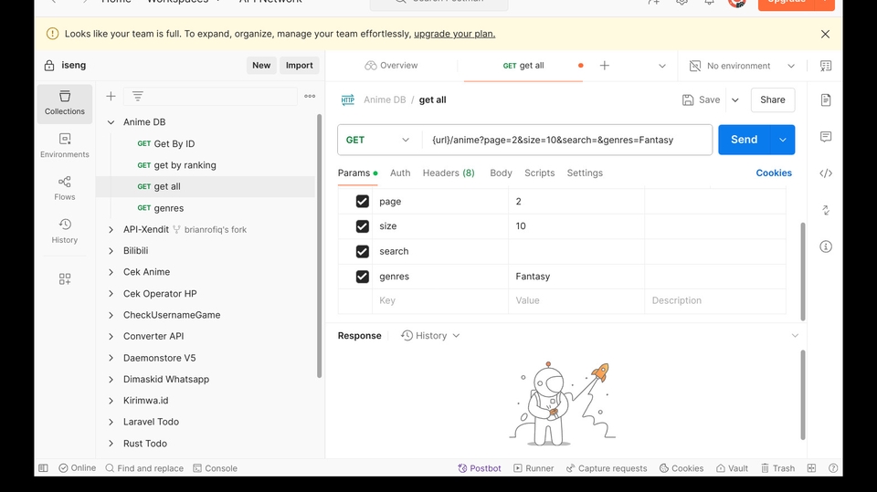 Jasa Pembuatan REST API menggunakan Node JS / PHP