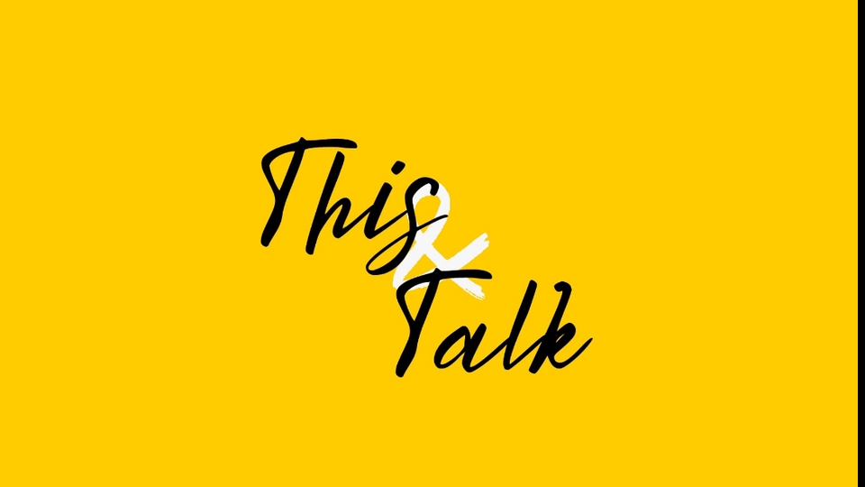 This 'n Talk Banner Design, Murah & Revisi Sepuasnya