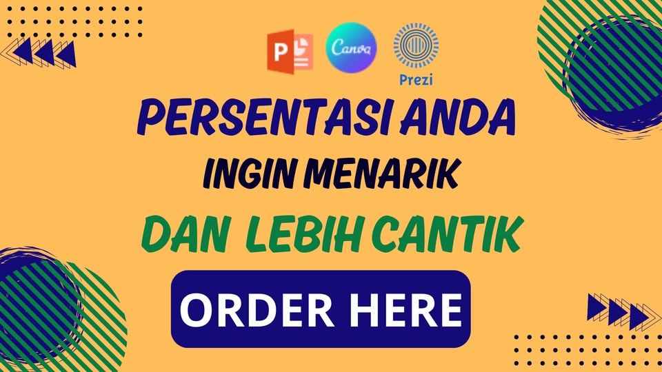 Jasa Pembuatan Persentasi (powerpoint,canva,dll)