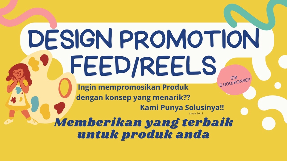 Jasa Membuat desain feed dan relss untuk pemasran/periklanan produk ...