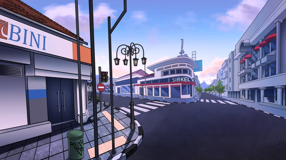 ilustrasi background untuk animasi