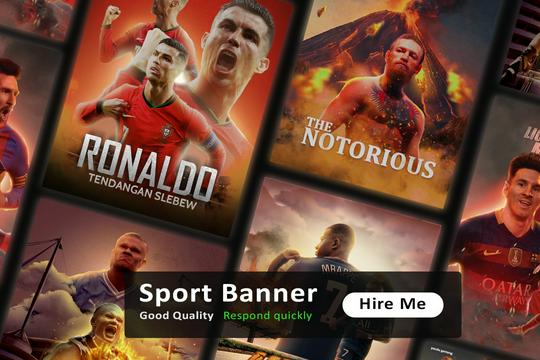 SPORT BANNER MODERN