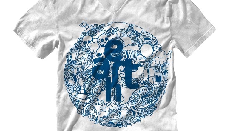Ilustrasi Doodle Art untuk T-shirt/Merchandise