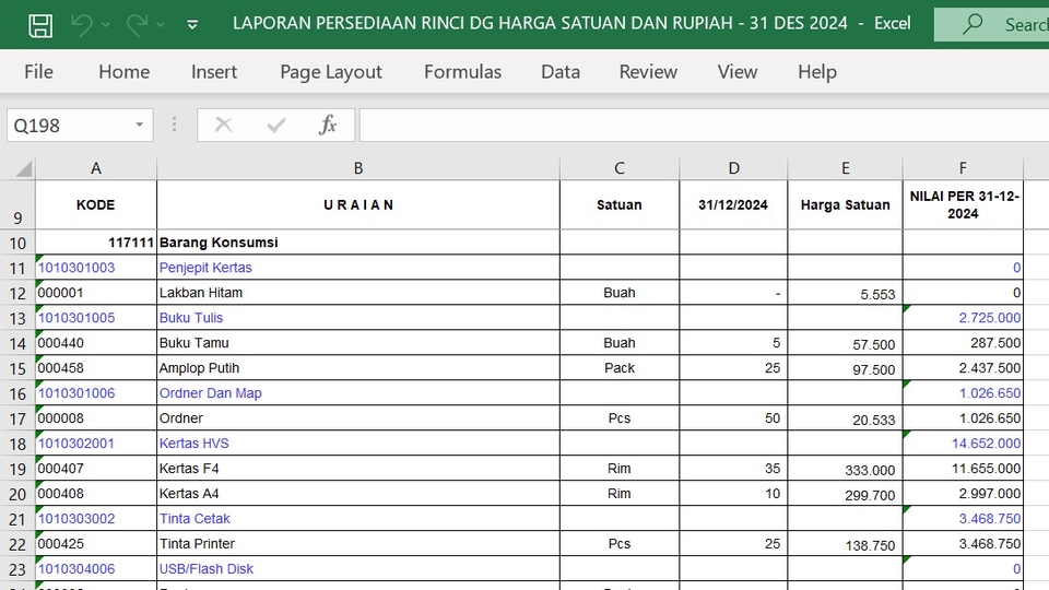 Data Entry dan Administrasi