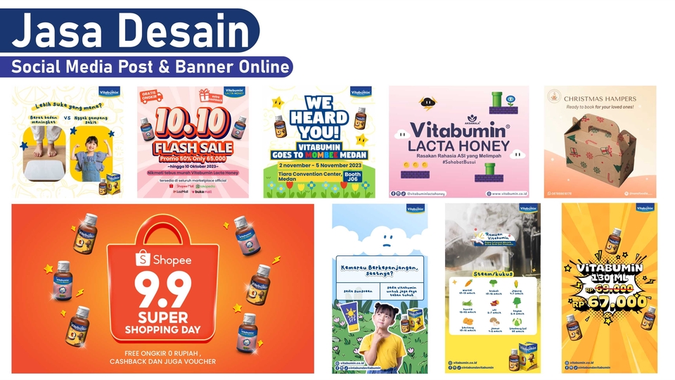 Premium Design Social Media-Carousel-Banner Online-Olshop-Packaging 1 ...