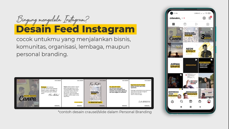 Desain Feed Instagram