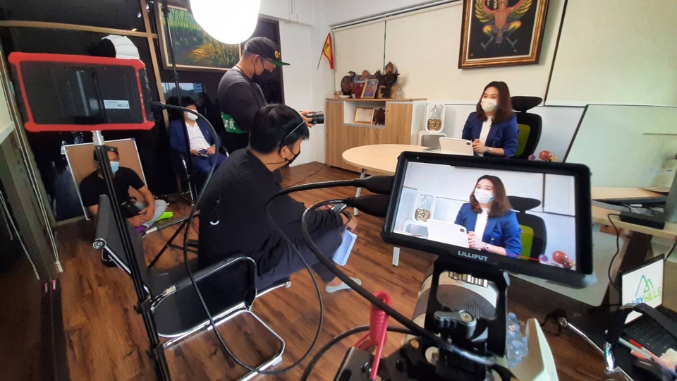 วีดีโอ สัมภาษณ์ /VDO แนะนำสินค้า และบริการ /VDO Content / Vlog ฯลฯ