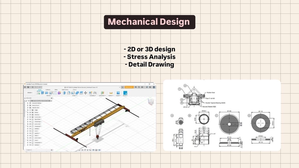 2D and 3D Mechanical Design