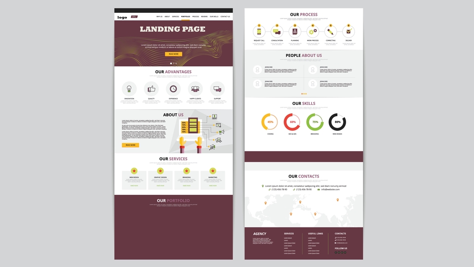 Design Website Murah! | Responsive | Landing Page Design | Multi Page