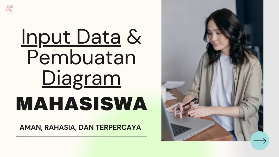 Input Data & Pembuatan Diagram MAHASISWA