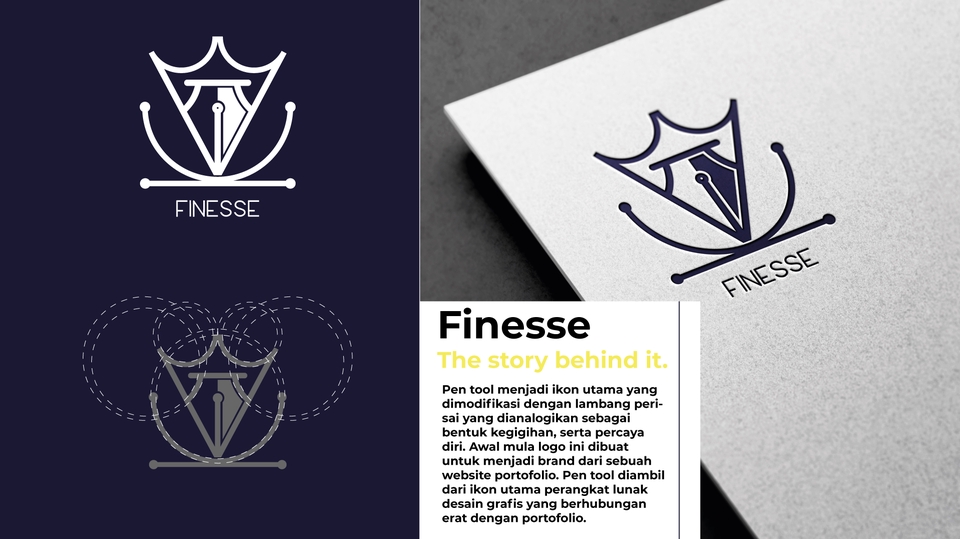 Desain logo simpel, minimalis, modern dengan hasil yang menarik