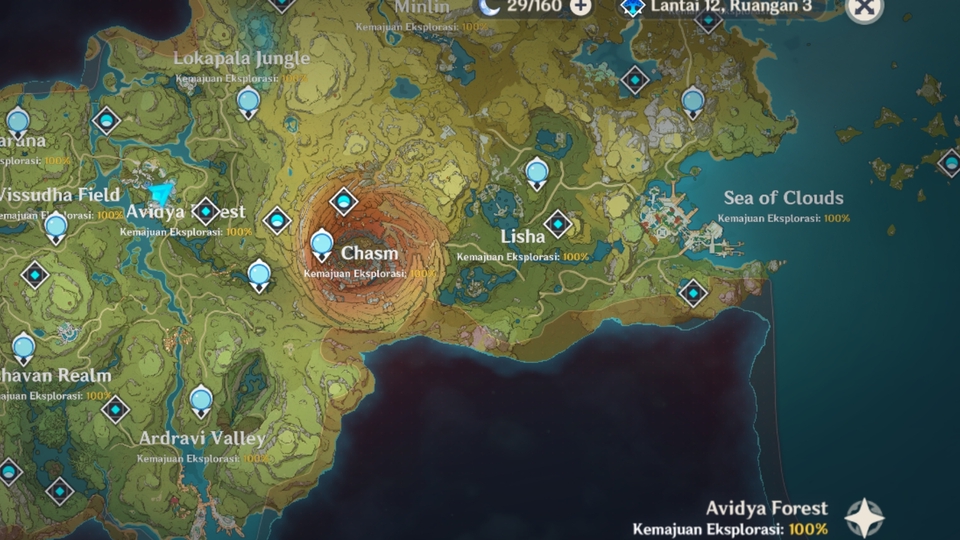 Genshin Impact Explorer