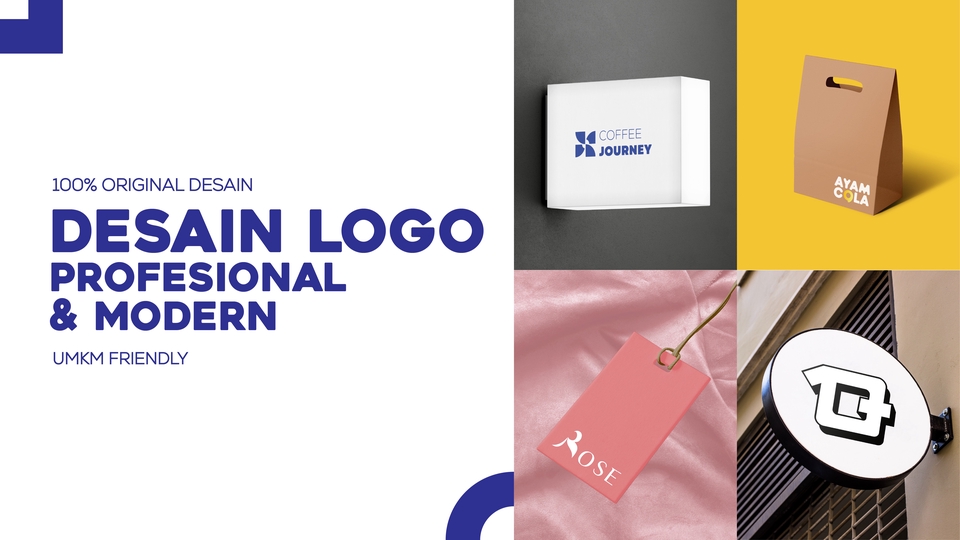 DESAIN LOGO PROFESIONAL & MODERN UNTUK UMKM dan PERUSAHAAN