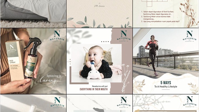 DESAIN BANNER, IG FEEDS & STORY SESUAI TEMA YANG DI INGINKAN