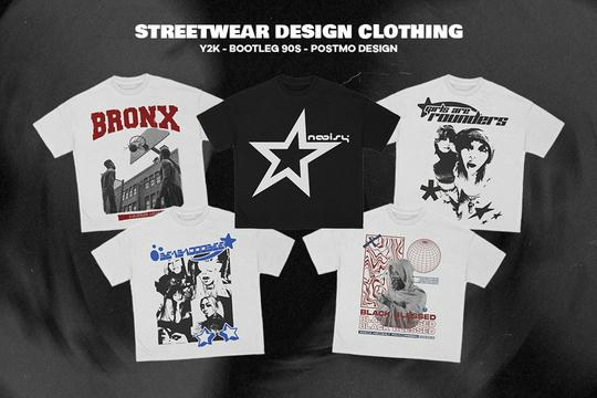 DESAIN KAOS CUSTOM STREETWEAR