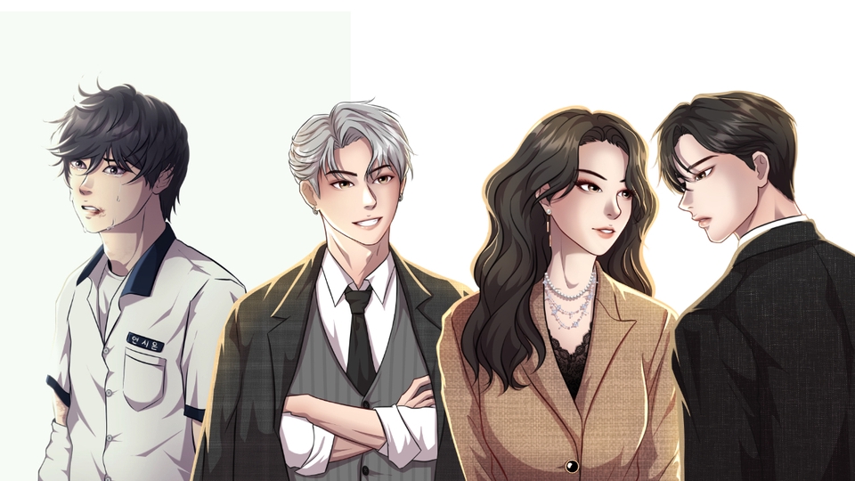Custom Ilustrasi Manwha Style