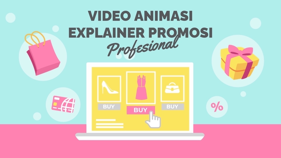 Jasa Video Animasi Explainer/Promosi & Branding Profesional