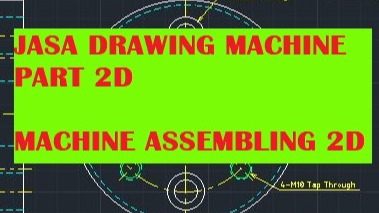 Gambar Kerja Teknik 2D (Part Mesin Presisi maupun Normal), Gratis ...