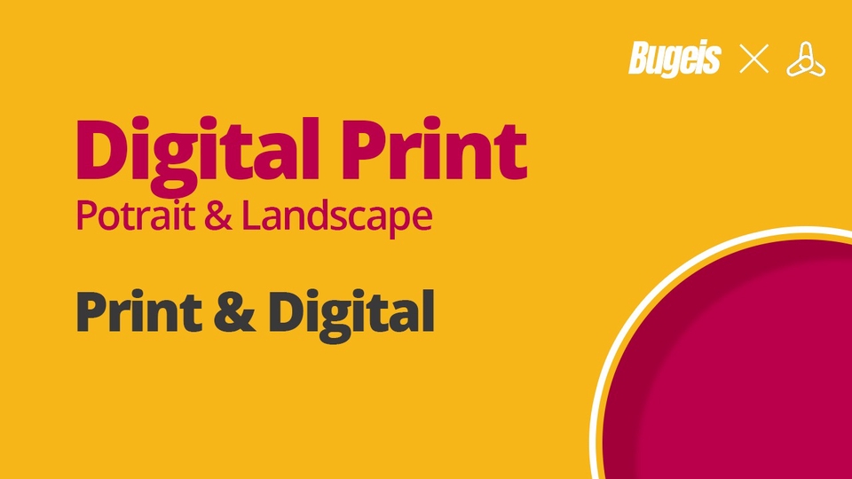 Banner (Potrait & Landscape) Digital & Print