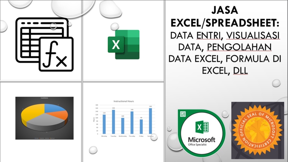 Jasa Excel/Spreadsheet: Data Entri, Visualisasi Data, Pengolahan Data ...