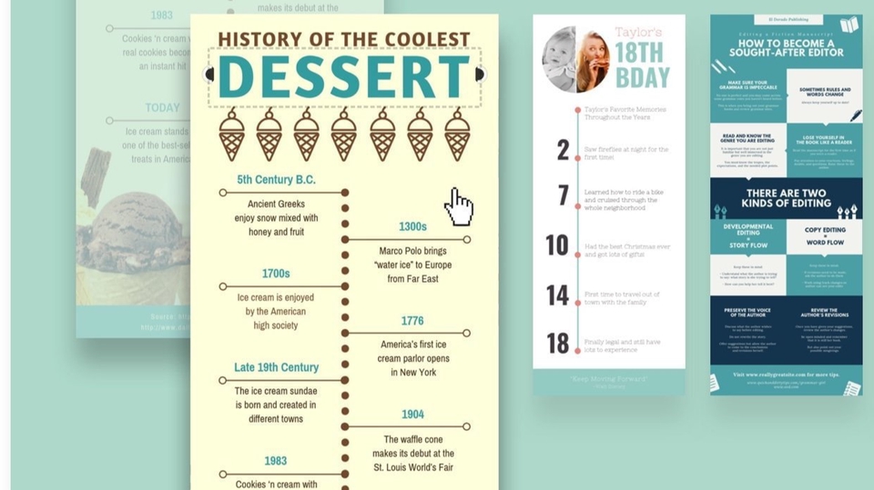 Desain Infografis Simple, jadi dalam 2-3 hari