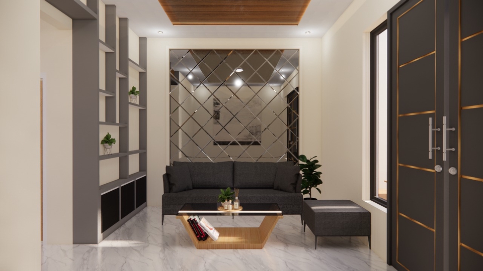 JASA DESIGN INTERIOR / EXTERIOR DAN FURNITURE (3D+RENDERING)