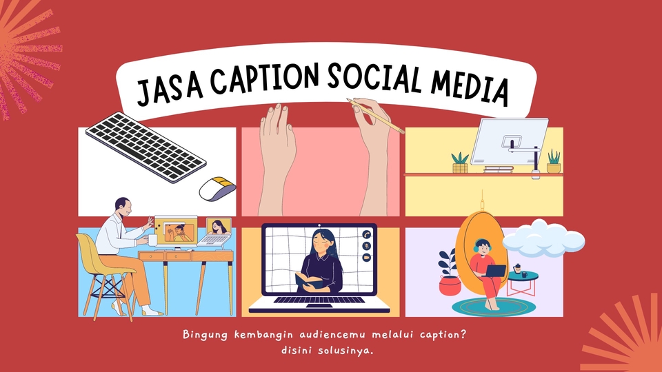 Jasa Caption Social Media | Free ideas for your brand, 100% karya original