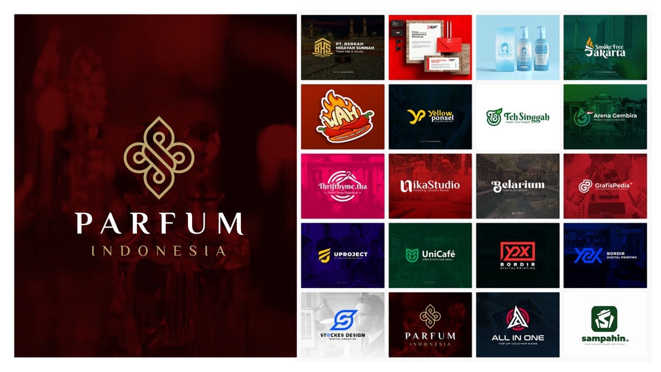 Desain Logo Usaha atau Bisnis Profesional & Modern