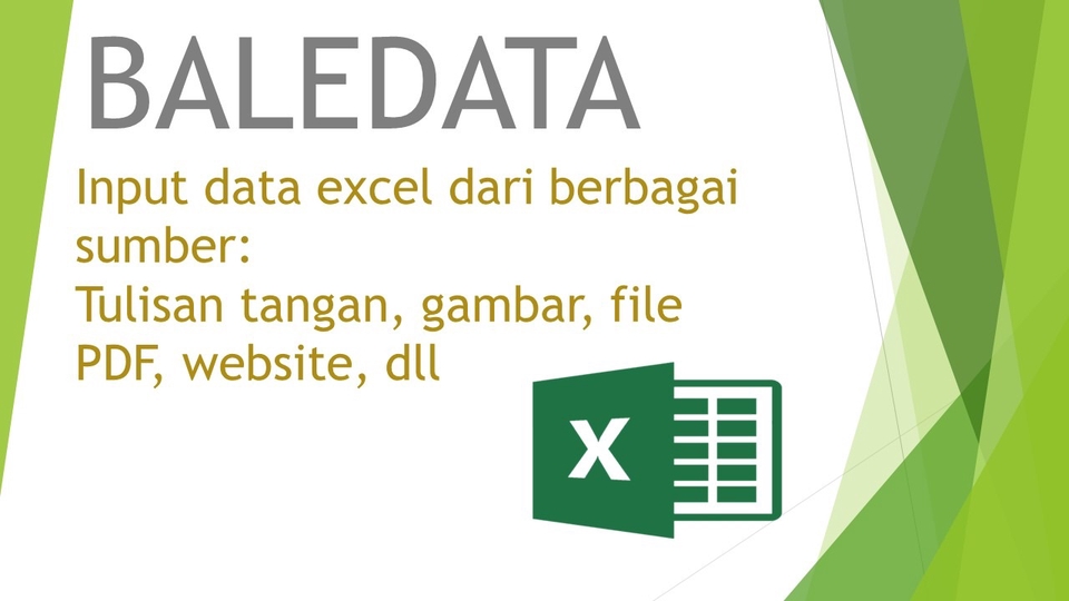 Data entri excel