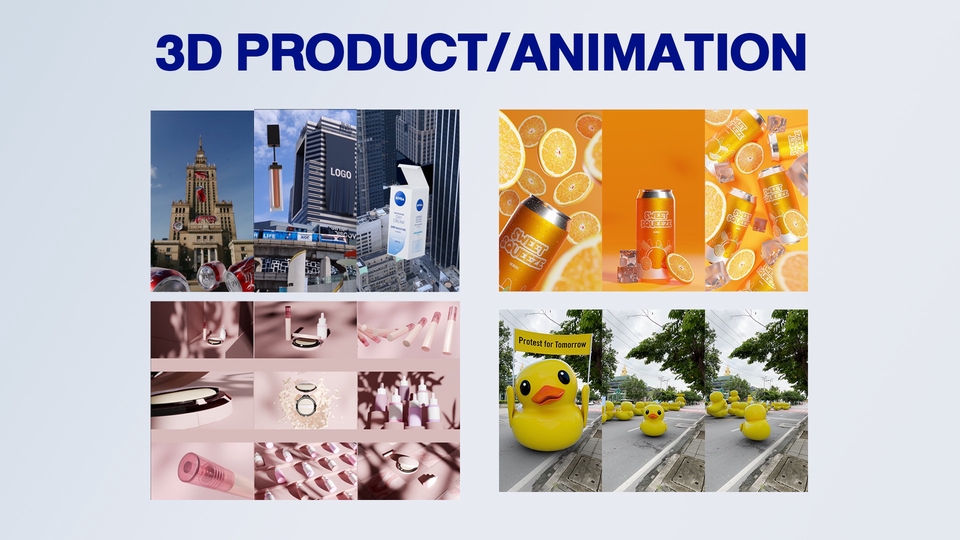 3D Product Packshot, Product Animation