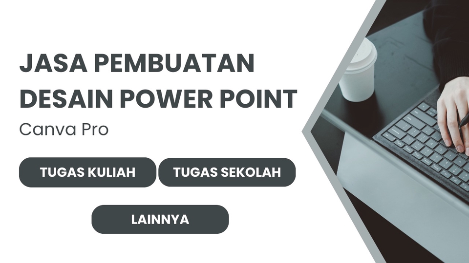 Jasa Desain Power Point Presentation Menarik Untuk Jenis Tugas Kuliah & Tugas Sekolah (Canva Pro)
