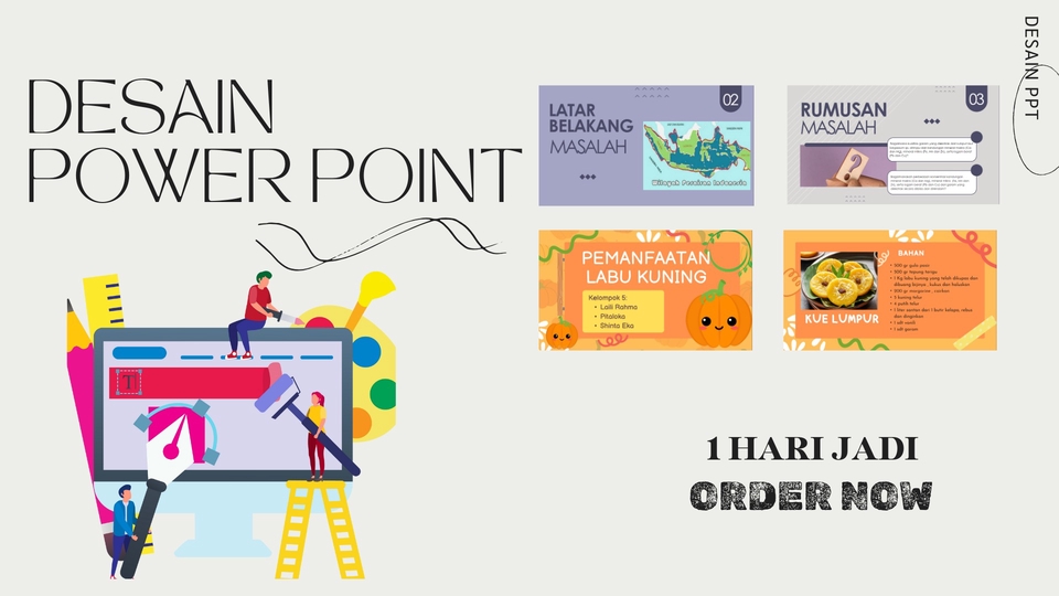 DESAIN PPT TUGAS SEKOLAH, KULIAH, SIDANG SKRIPSI