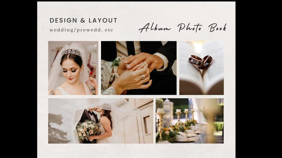 Design & Layout Album Photo Book