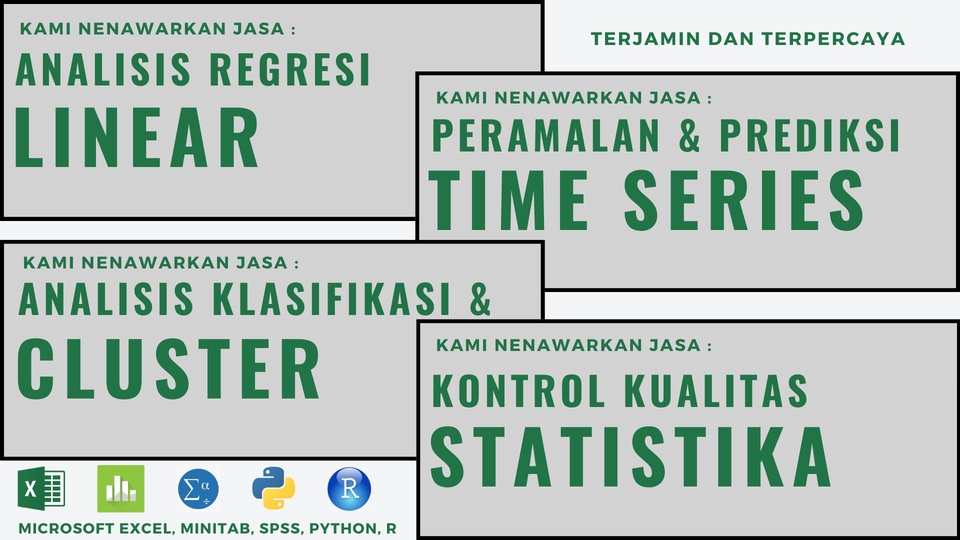 Analisis Regresi Linear, Analisis Peramalan, Analisis Klasifikasi ...