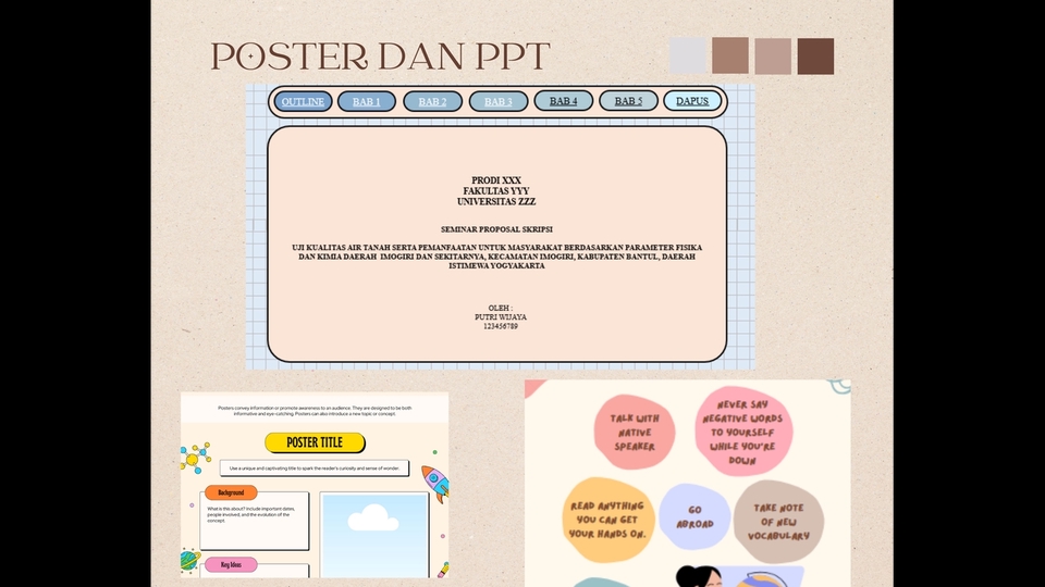 JASA POWERPOINT (PPT) DAN POSTER BERKUALITAS