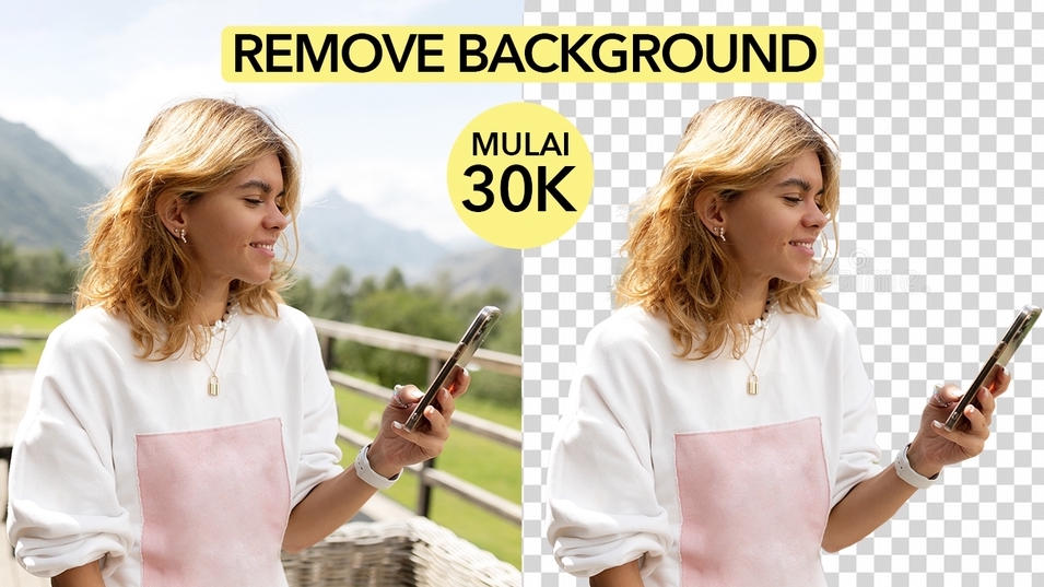 Hapus Background Gambar / Remove Background Image
