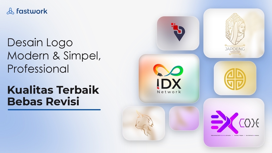 Desain Logo Modern, Simple, Minimalis, Kualitas Terbaik, Harga Terjangkau